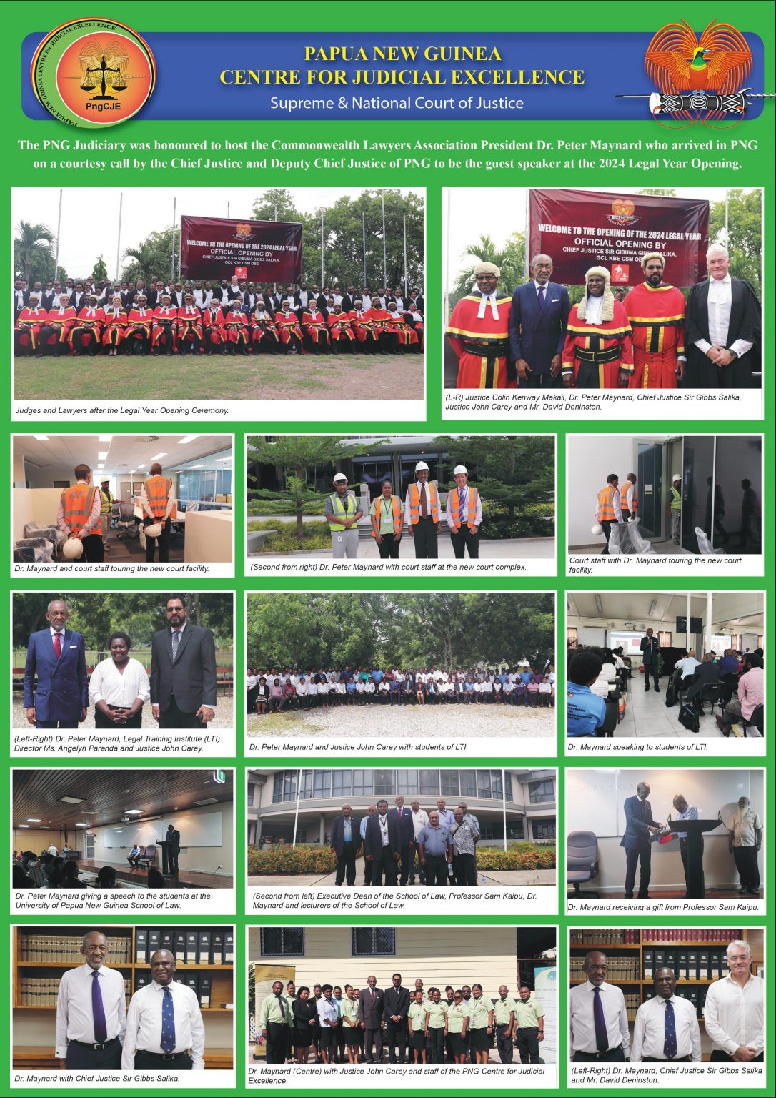 PICTORIAL – Dr. Peter Maynard – Papua New Guinea Centre for Judicial ...